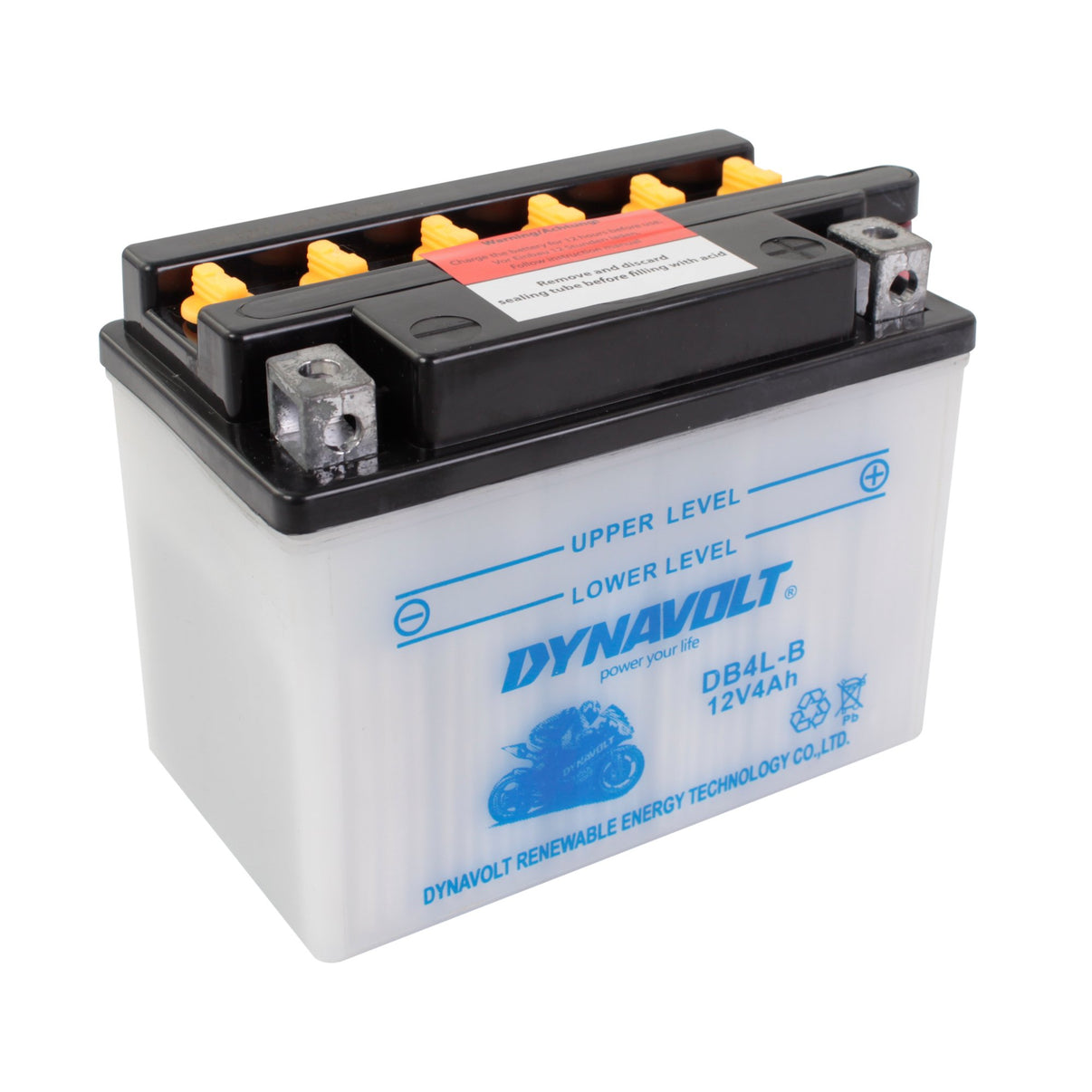 Dynavolt CB4LB High Performance Battery With Acid Pack – CBC Motorcycles